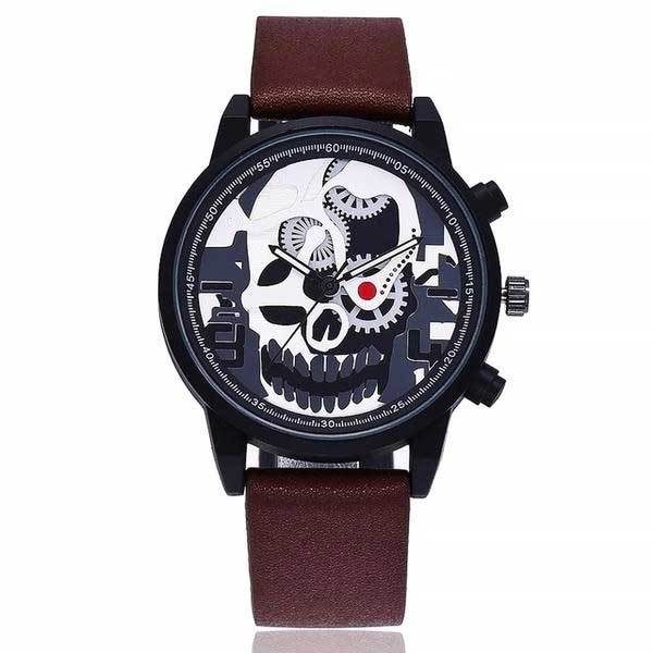 Quartz "See Thru Skull" Mens Watch – Loud Diesels